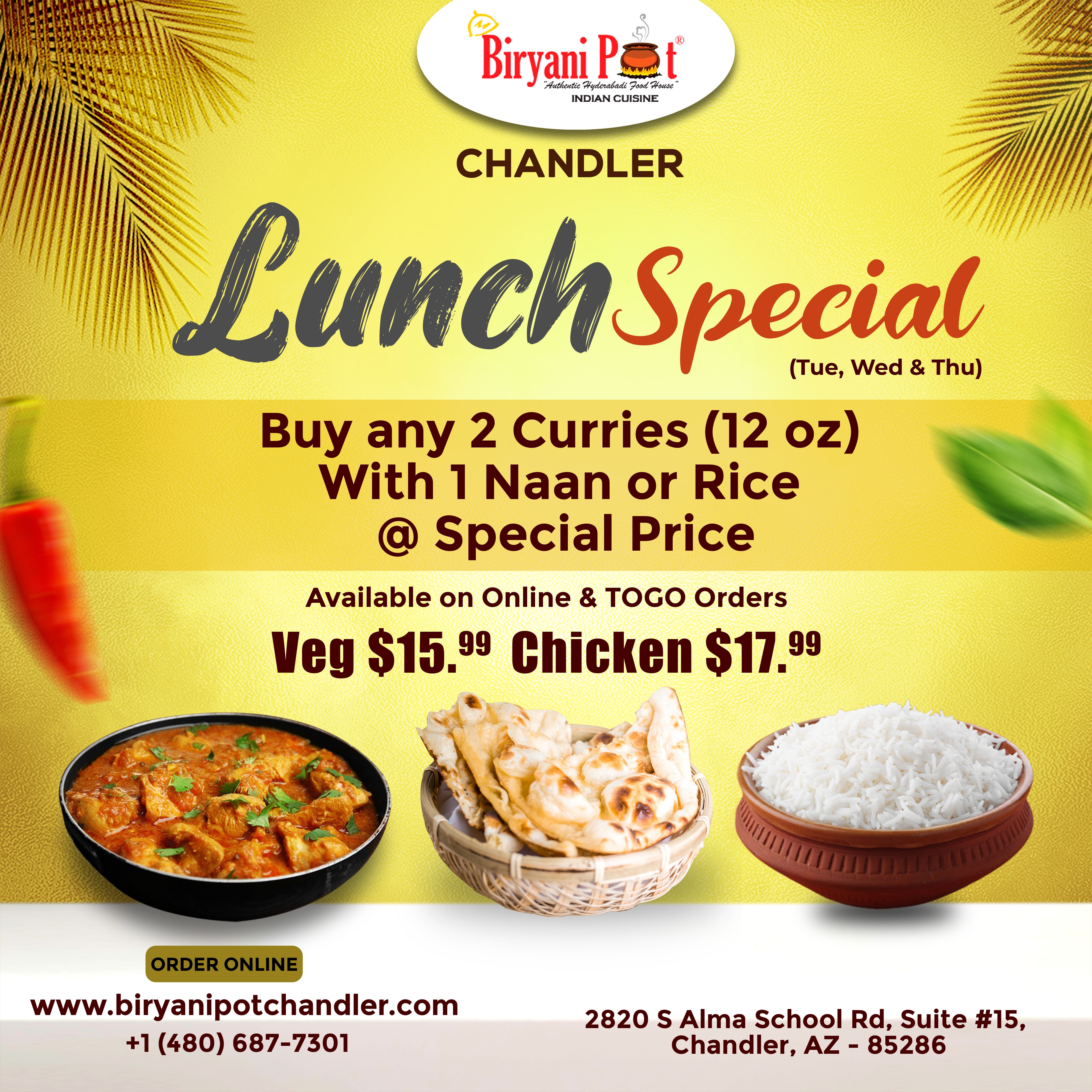 Biryani Pot » Promotions